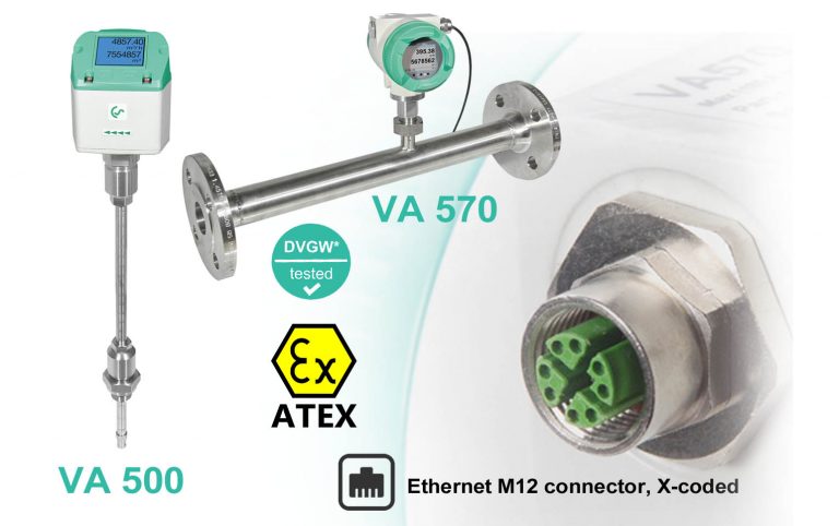 Flow Sensor VA 520 - Compressed Air and Gases - Flowquip